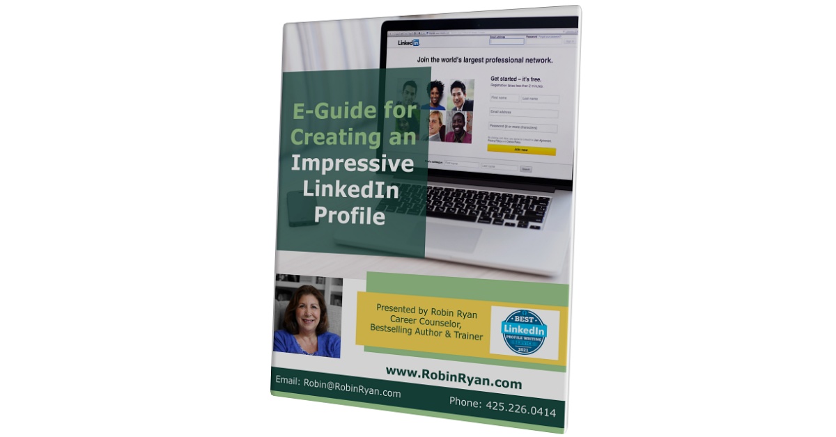 Free E-Guide for an Impressive LinkedIn Profile – RobinRyan.com